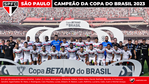 São Paulo é Campeão Da Copa Do Brasil 2023 Votunews A Notícia Em