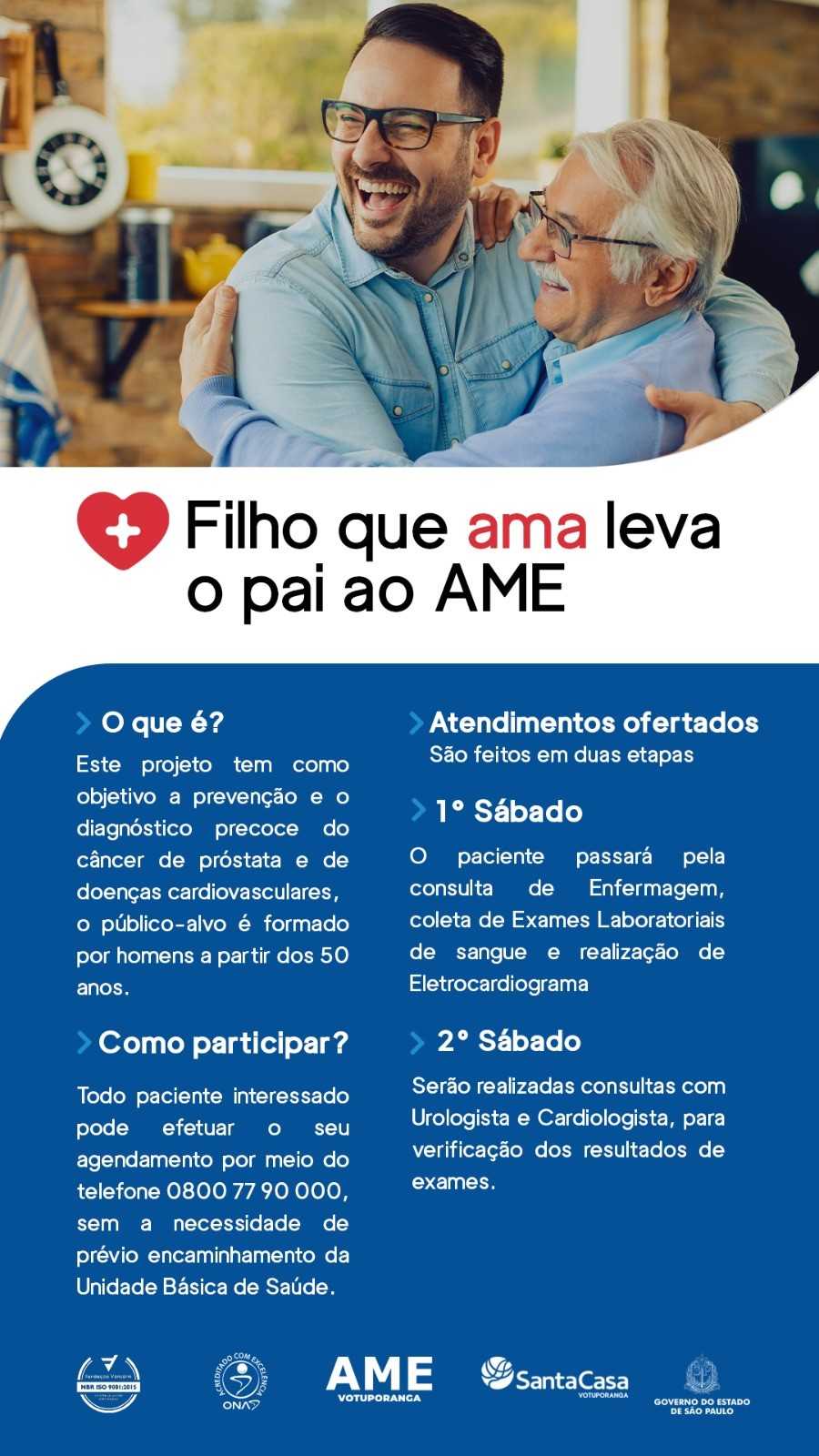 AME Votuporanga: Programa visa promoção à saúde do homem – Votunews ...